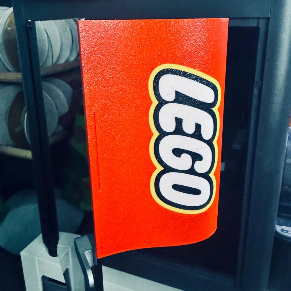 Car Tag Brick Sticker LEG0 - Free 3D Print Model - MakerWorld
