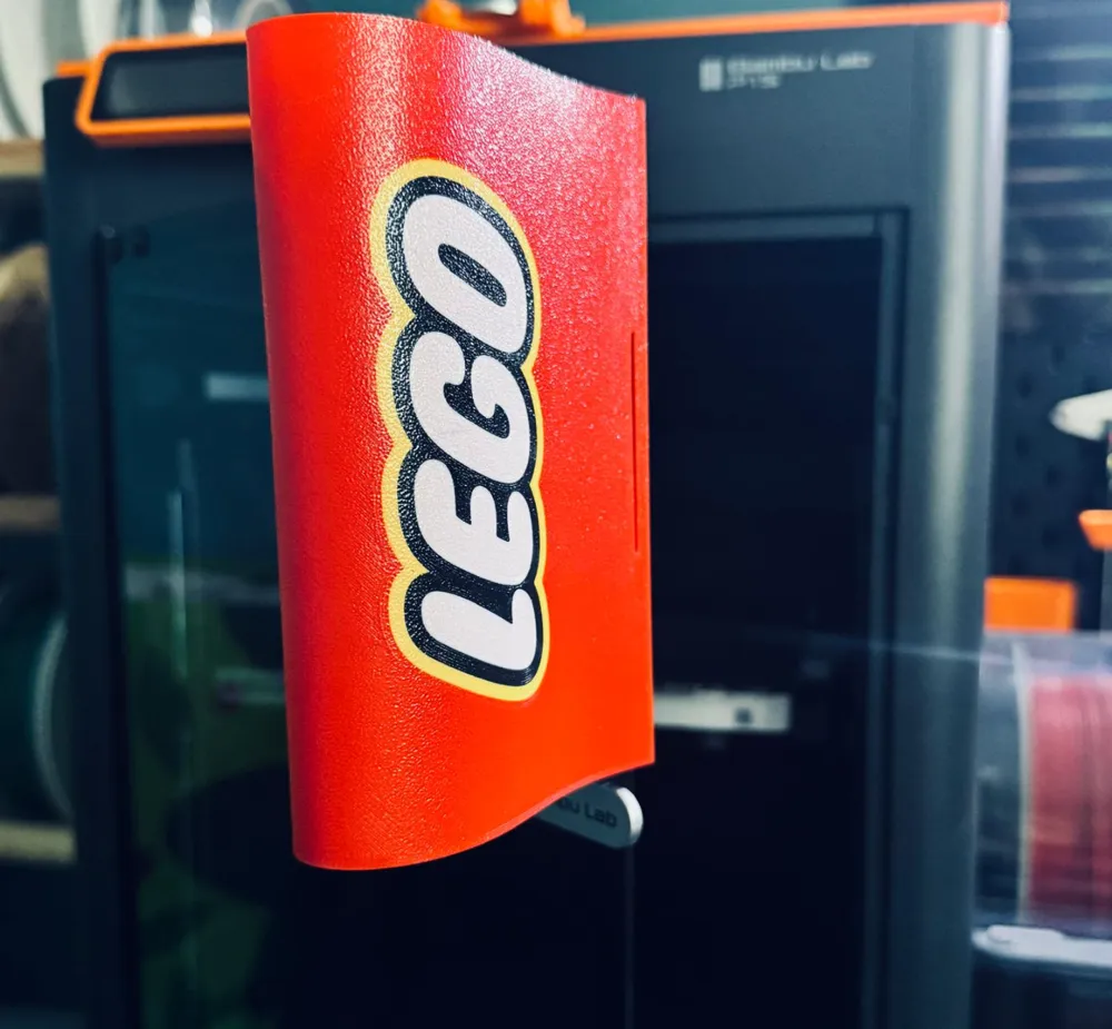 Car Tag Brick Sticker LEG0 by shark.biuro24 - MakerWorld