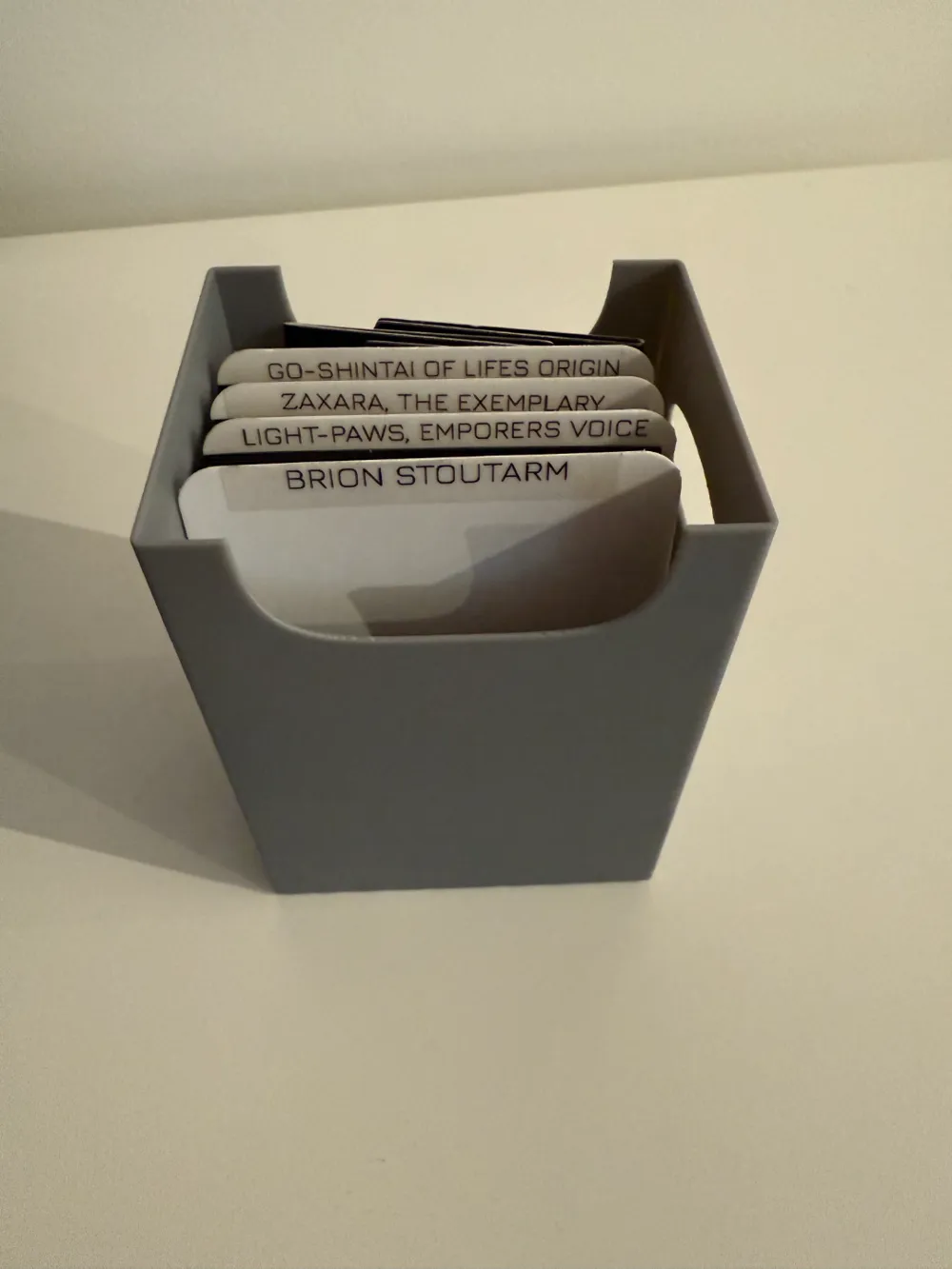 Card Box Divider for BCW Card bins by Neruson MakerWorld: Download Free 3D Models