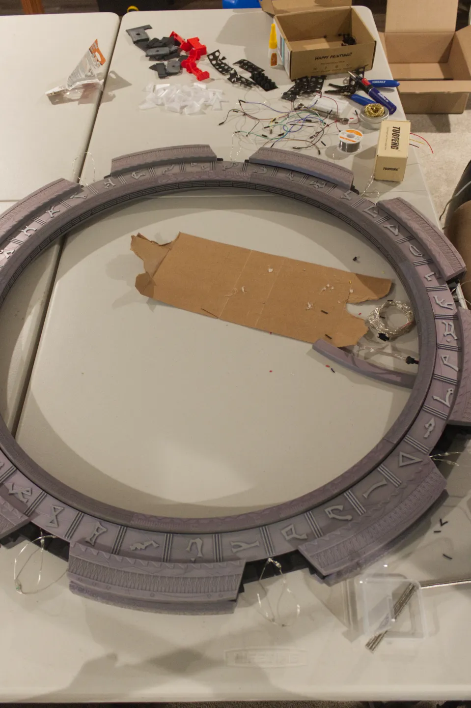 3ft Stargate with Electronics Remixed by Focusing at Infinity ...