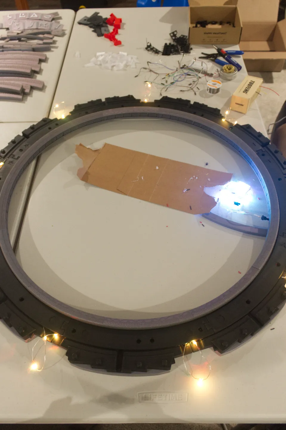3ft Stargate with Electronics Remixed by Focusing at Infinity ...