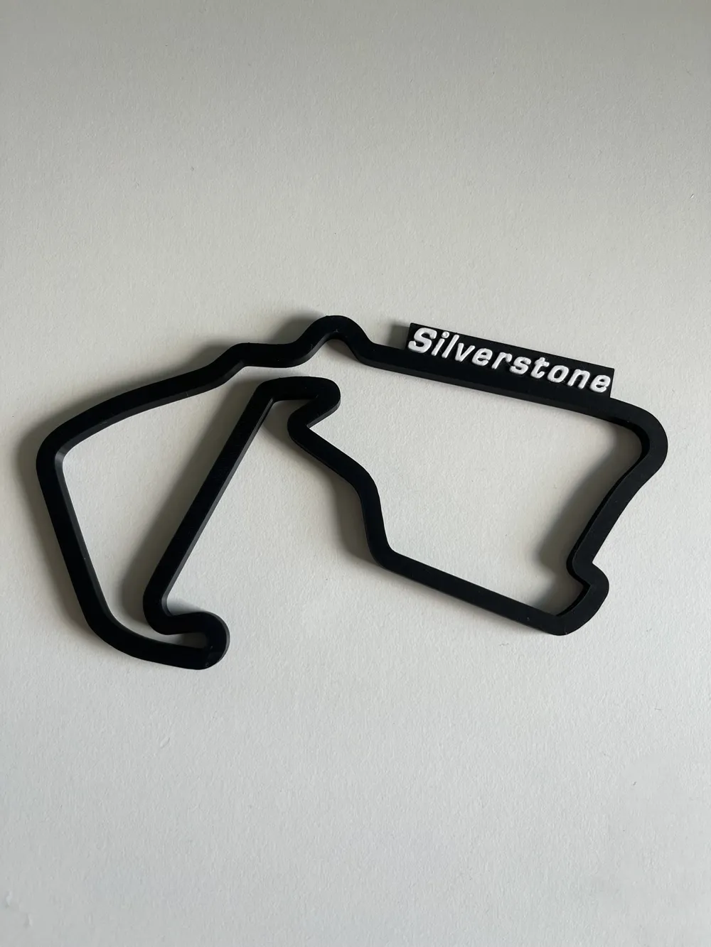 Silverstone F1 Track Wall / Desk Art (with Label) - Free 3D Print Model ...