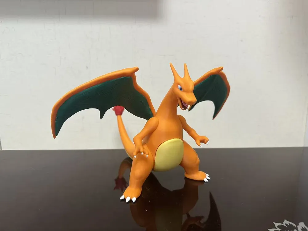 Charizard Pokemon 006 Charizard - Impressão em várias cores de postura ...