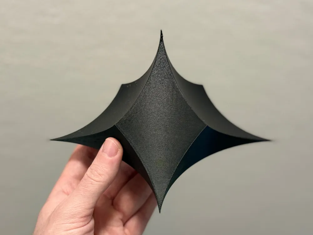 Hyperbolic Rhombic Dodecahedron by Endless Design Lab 🌀 MakerWorld ...