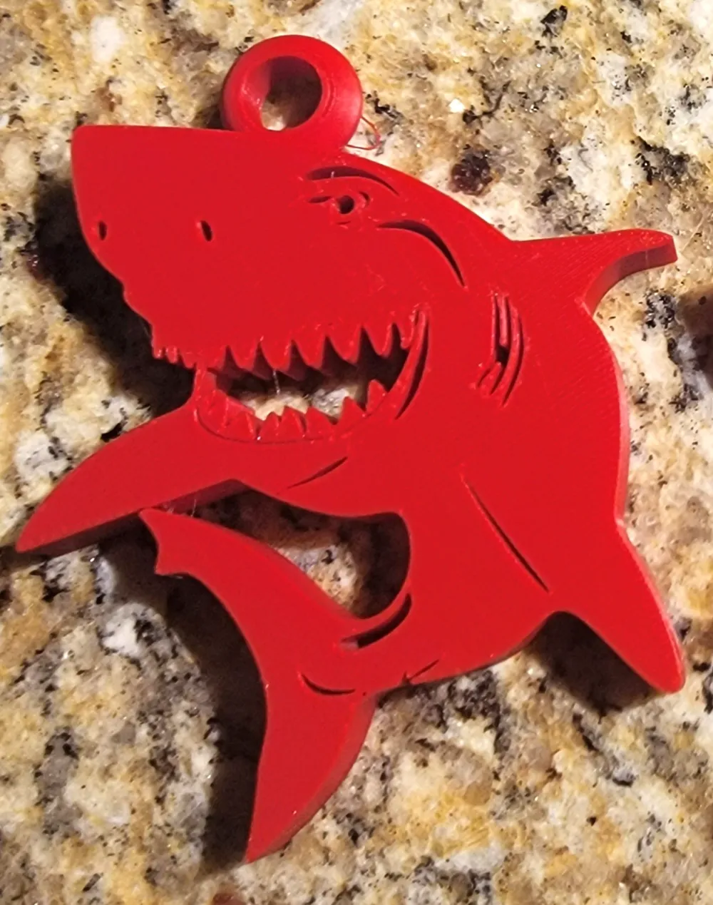 Shark keyring by JohnnyRocco - MakerWorld