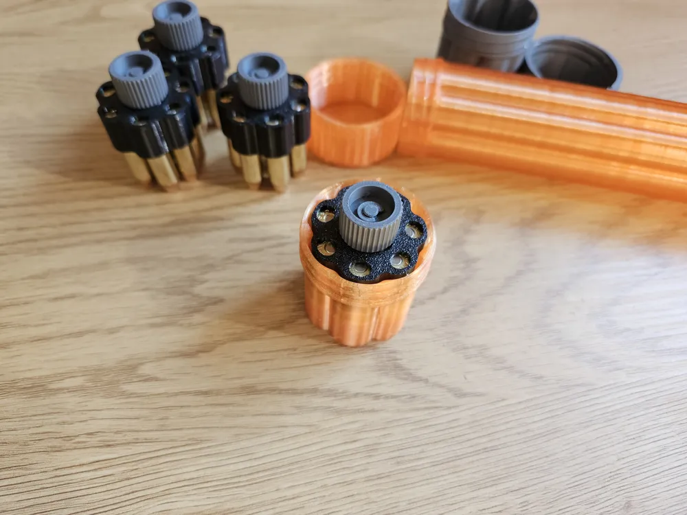 Box for storing .38 spc/.357mag for speedloader by darioosz MakerWorld ...