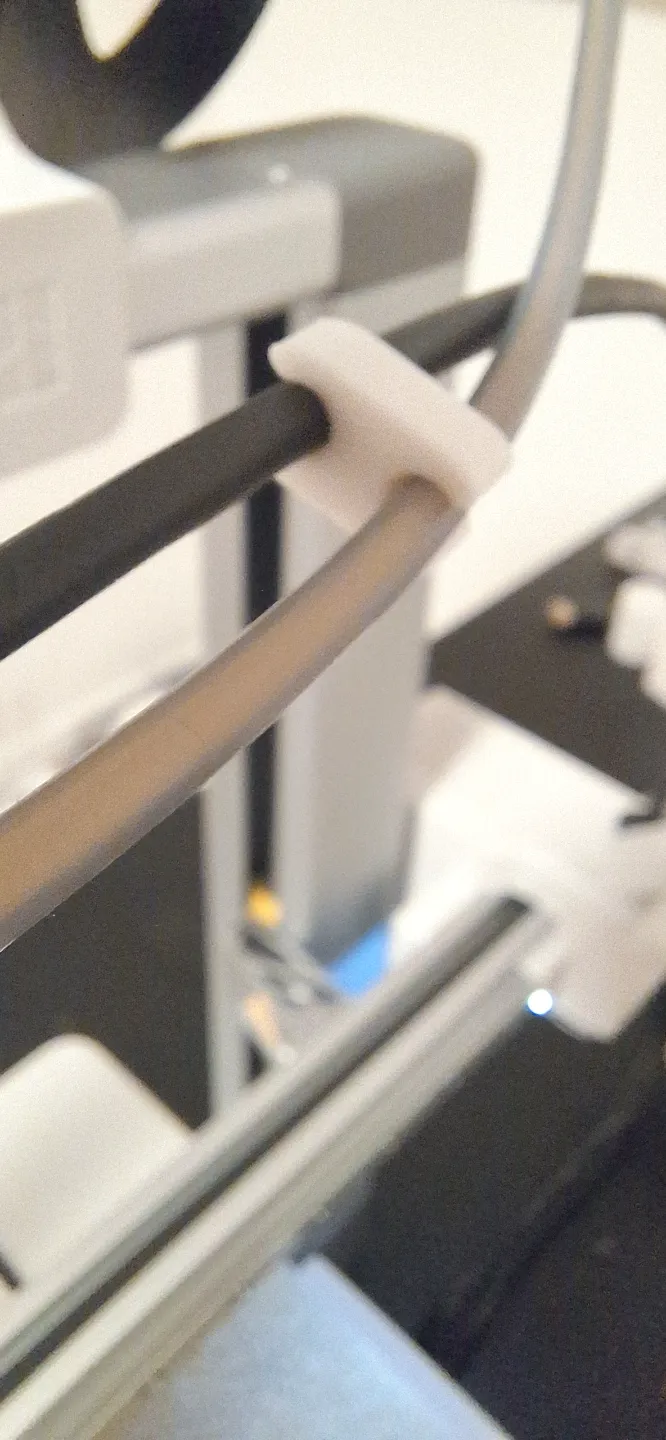 PTFE Cable Clip Bambu Lab A1 and A1 mini without AMS by Alekos 3d design - MakerWorld