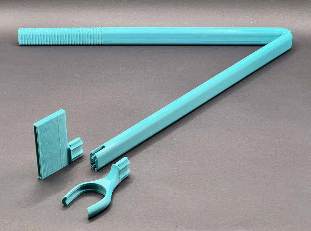 Foldable Arm Extension with exchangeable toolhead by Twotone74 - MakerWorld