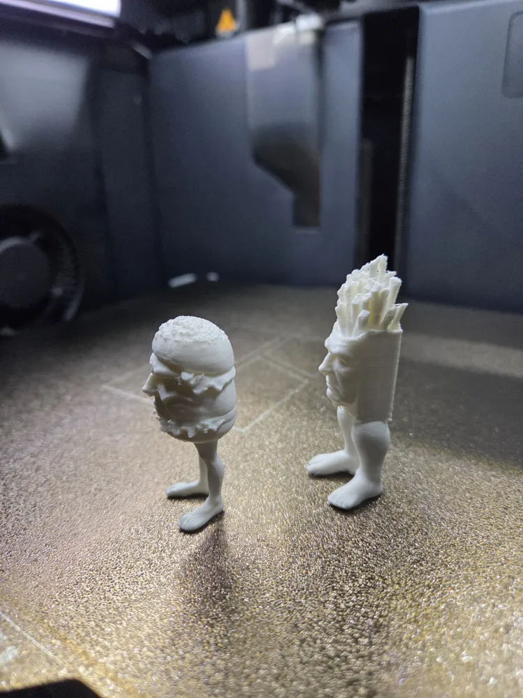 Brainrot Series|Burguro and Fryuro - Free 3D Print Model - MakerWorld