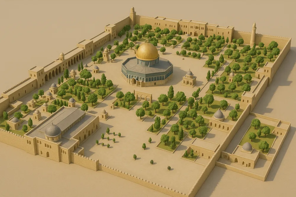 Al-Aqsa Mosque – Jerusalem, Palestine - Free 3D Print Model - MakerWorld