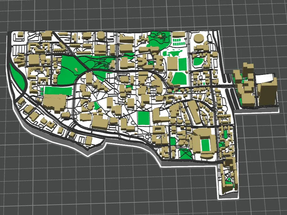 Georgia Tech Map by Aarush Magic MakerWorld: Download Free 3D Models