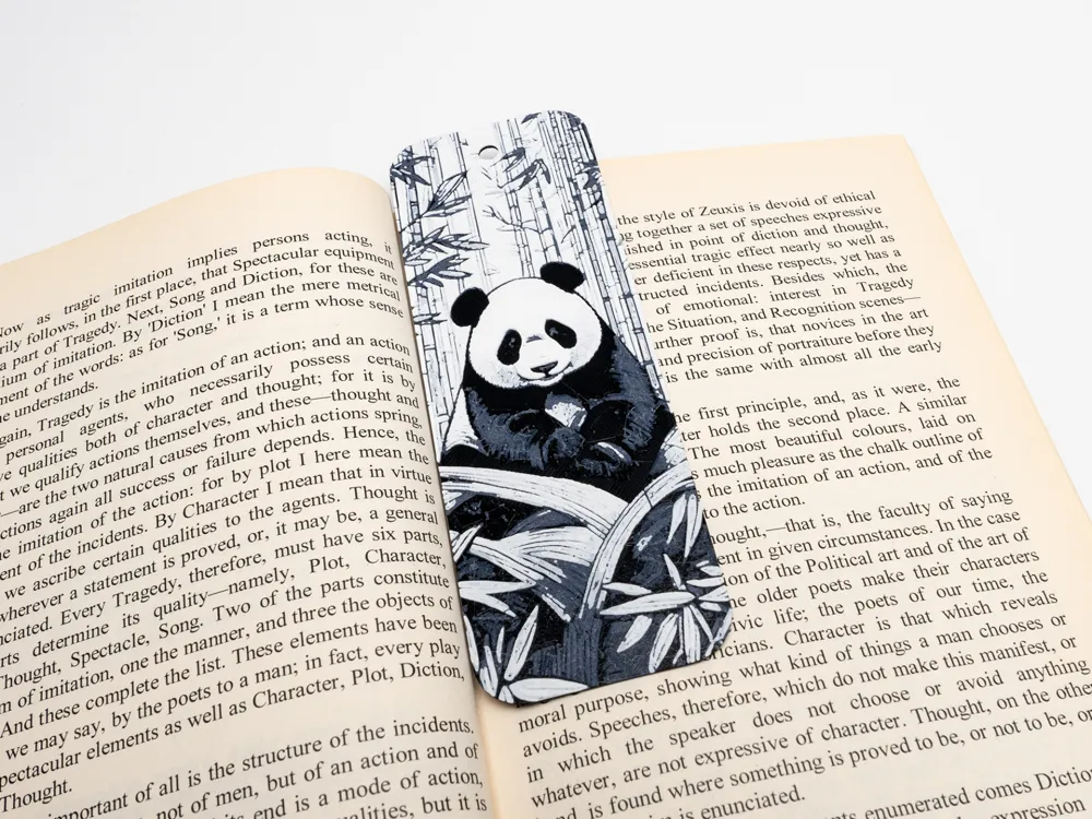 Giant Panda Bookmarks by Bamingo Design - MakerWorld
