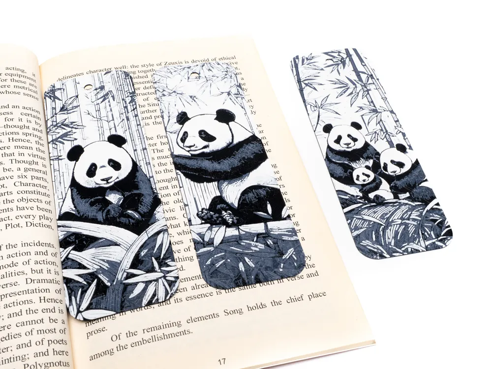 Giant Panda Bookmarks by Bamingo Design MakerWorld: Download Free 3D Models