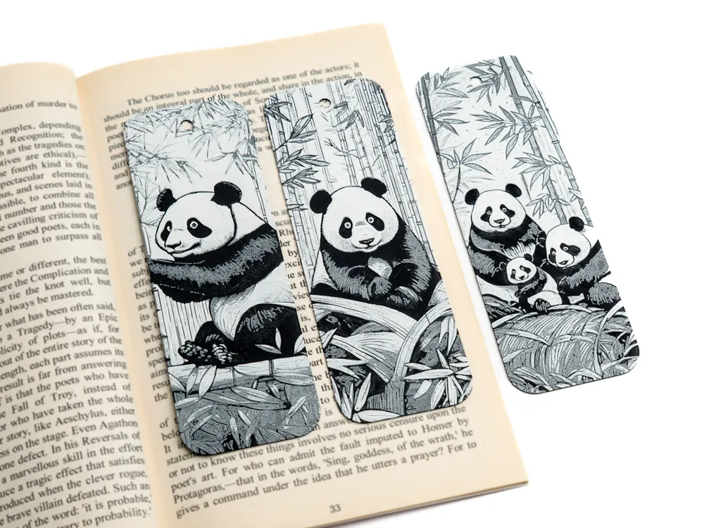 Giant Panda Bookmarks by Bamingo Design MakerWorld: Download Free 3D Models