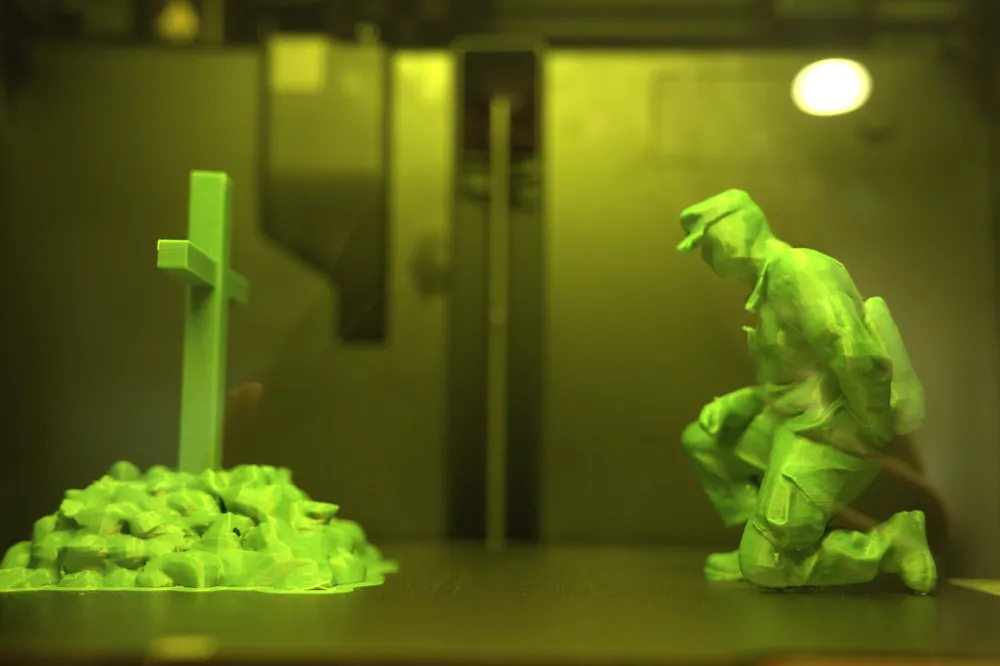 Fallen Soldier Memorial - Free 3D Print Model - MakerWorld