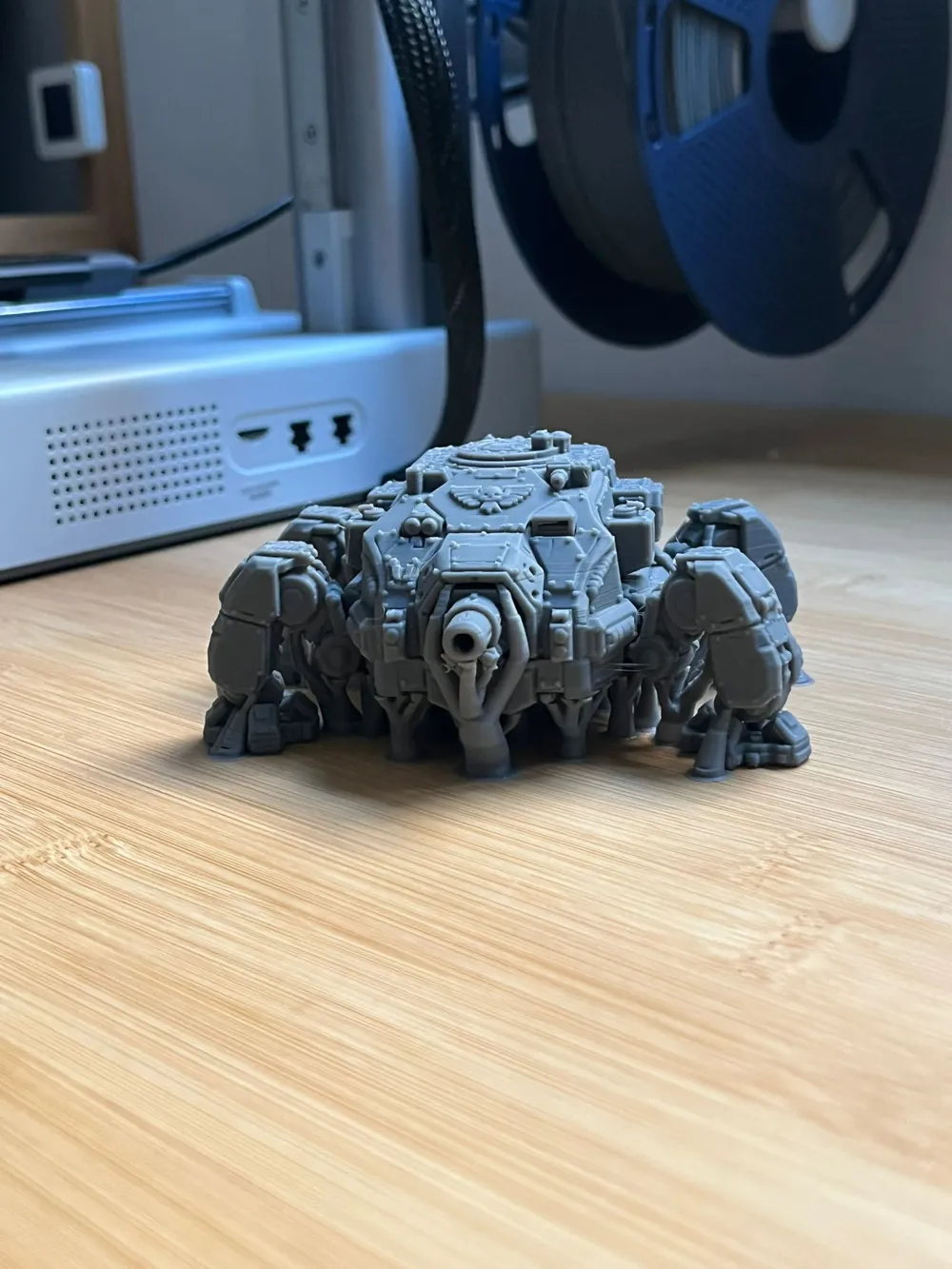 Grimdark Spider Walker Tank - FDM Wargame/ Sci-Fi - Free 3D Print Model ...