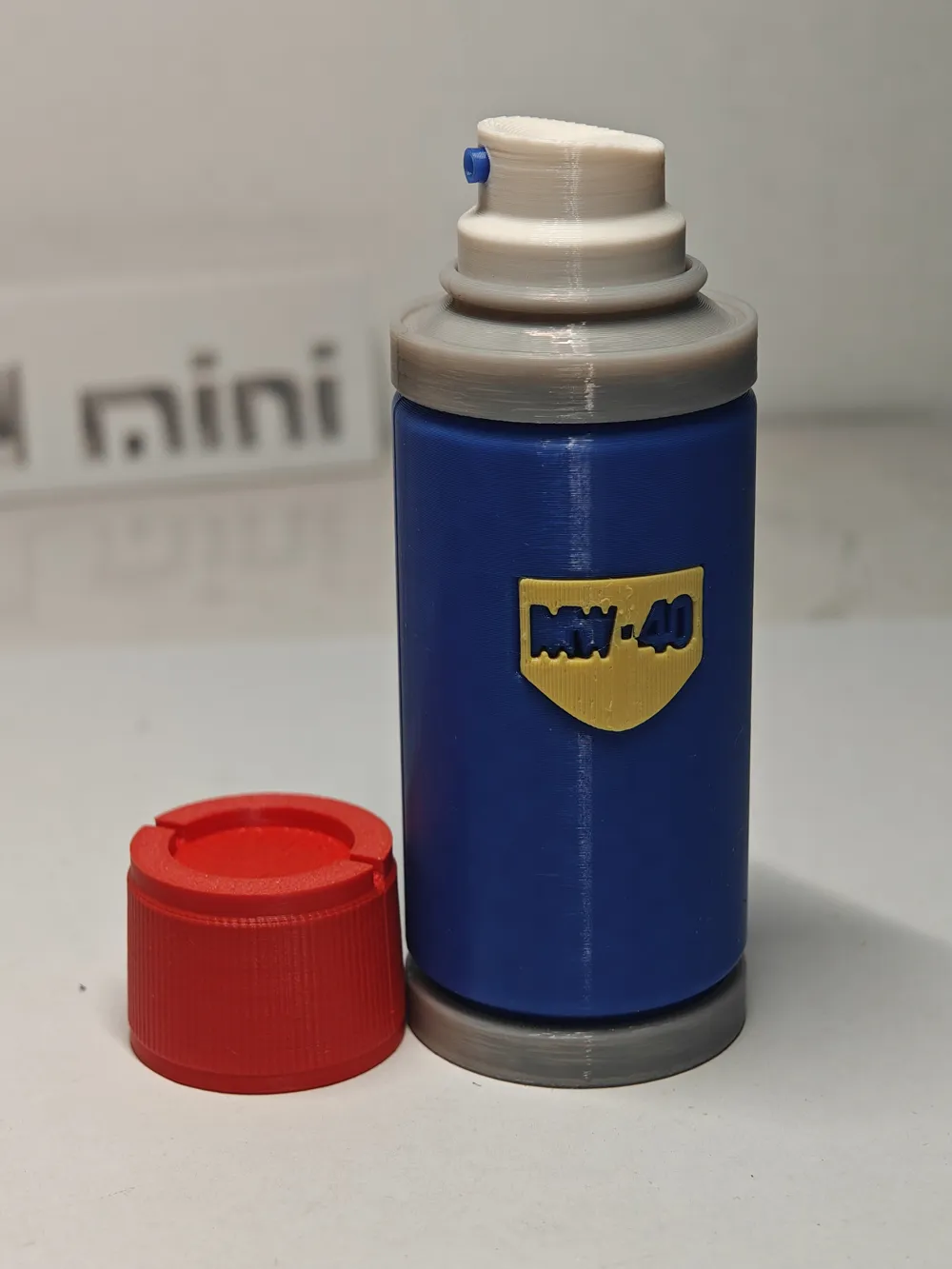 MW40 WD-40 Lubricant Push-Button Dispenser (40ml) by 木材不柴 MakerWorld ...