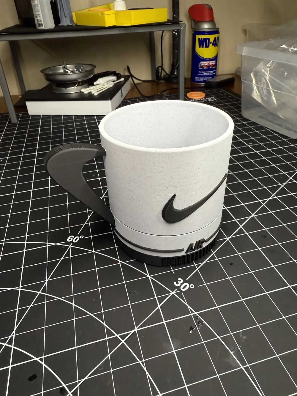Nike Air Force 1 Mug - Free 3D Print Model - MakerWorld