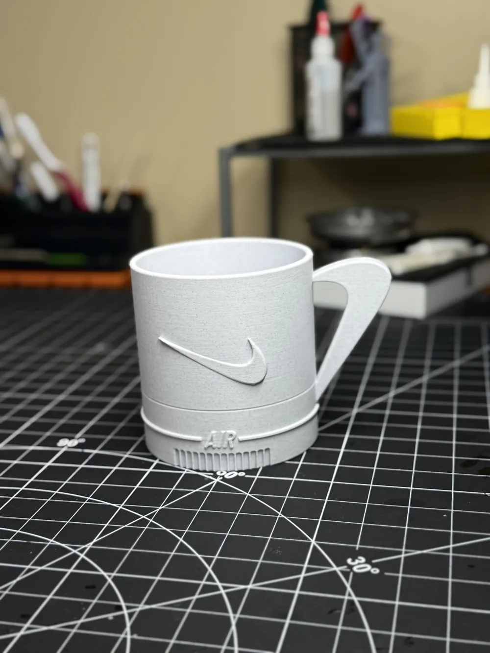 Nike Air Force 1 Mug - Free 3D Print Model - MakerWorld