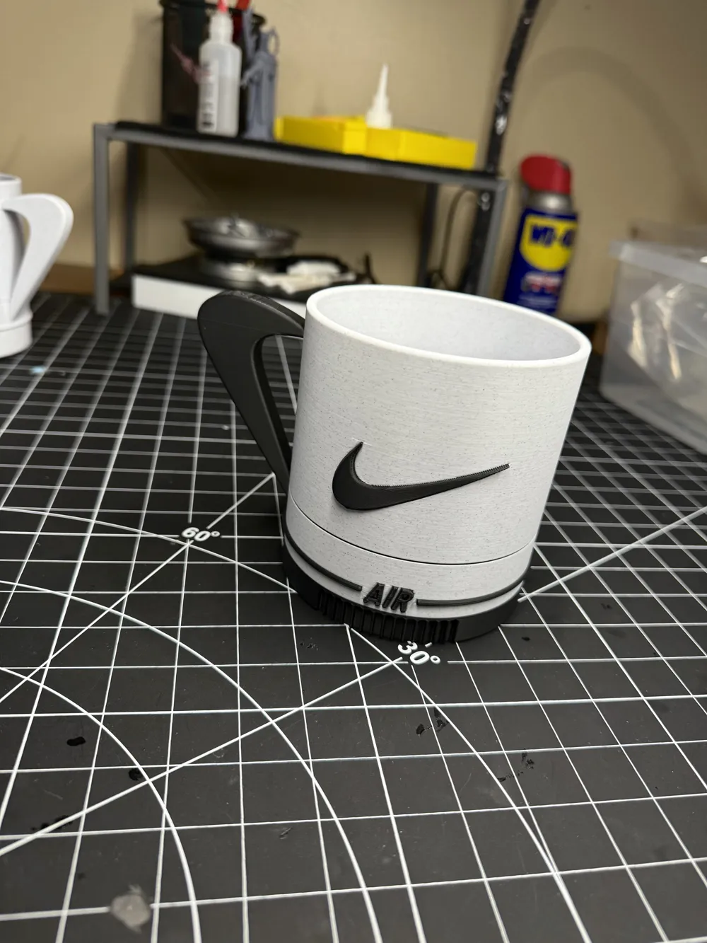 Nike Air Force 1 Mug - Free 3D Print Model - MakerWorld