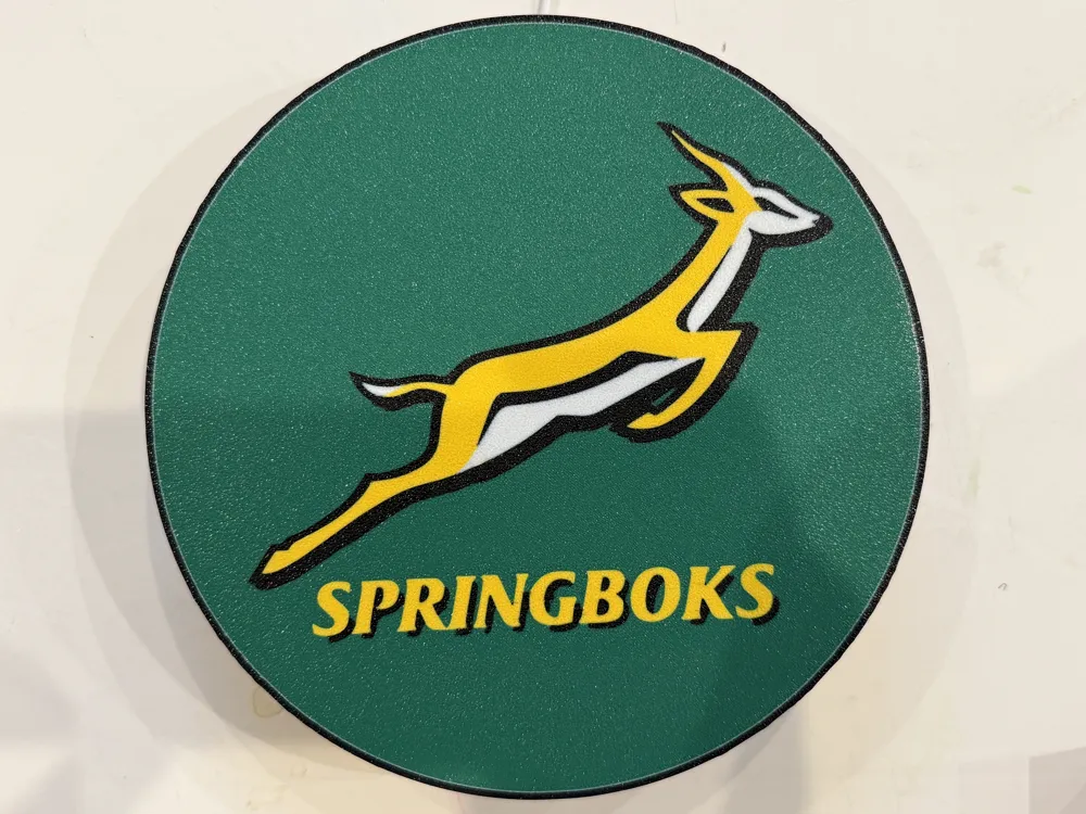 Springbok Rugby Lightbox - Free 3D Print Model - MakerWorld