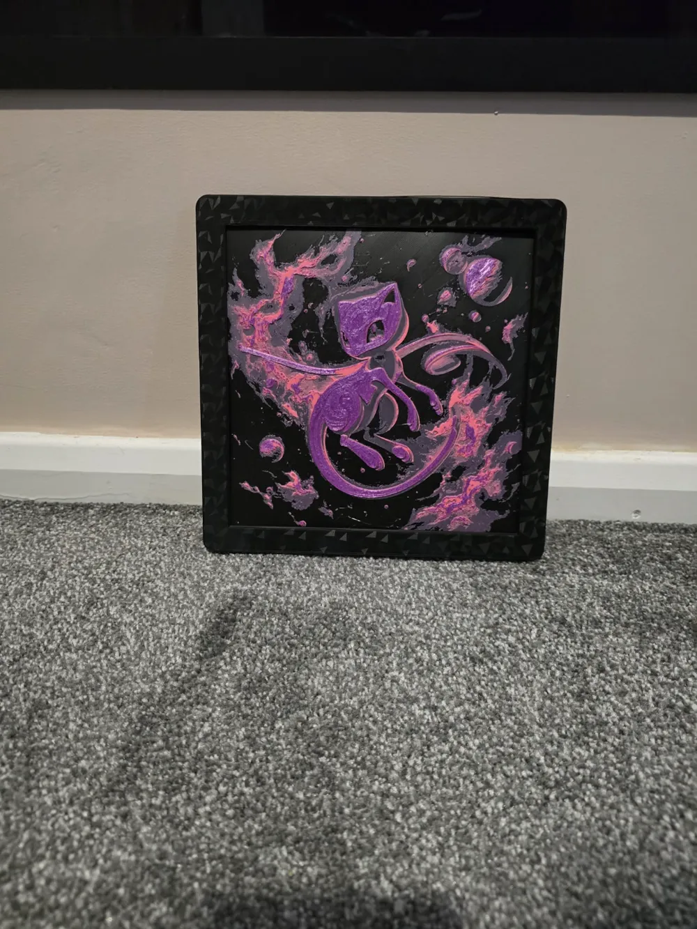 Pokémon Mew in space hue forge by Wozza - MakerWorld