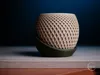 polygon planter · wrap around plate - Free 3D Print Model - MakerWorld