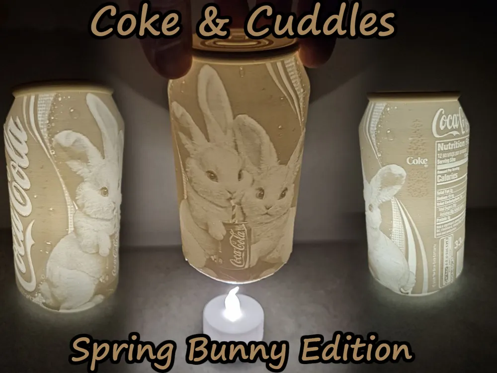 Coke and Cuddles – Spring Bunny Edition by NexNex2024 MakerWorld ...