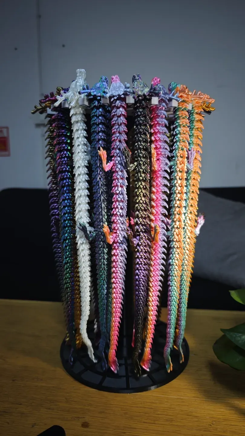 45cm Chinese Dragon (Viper) stand (with self-locking lifting faucet for ...