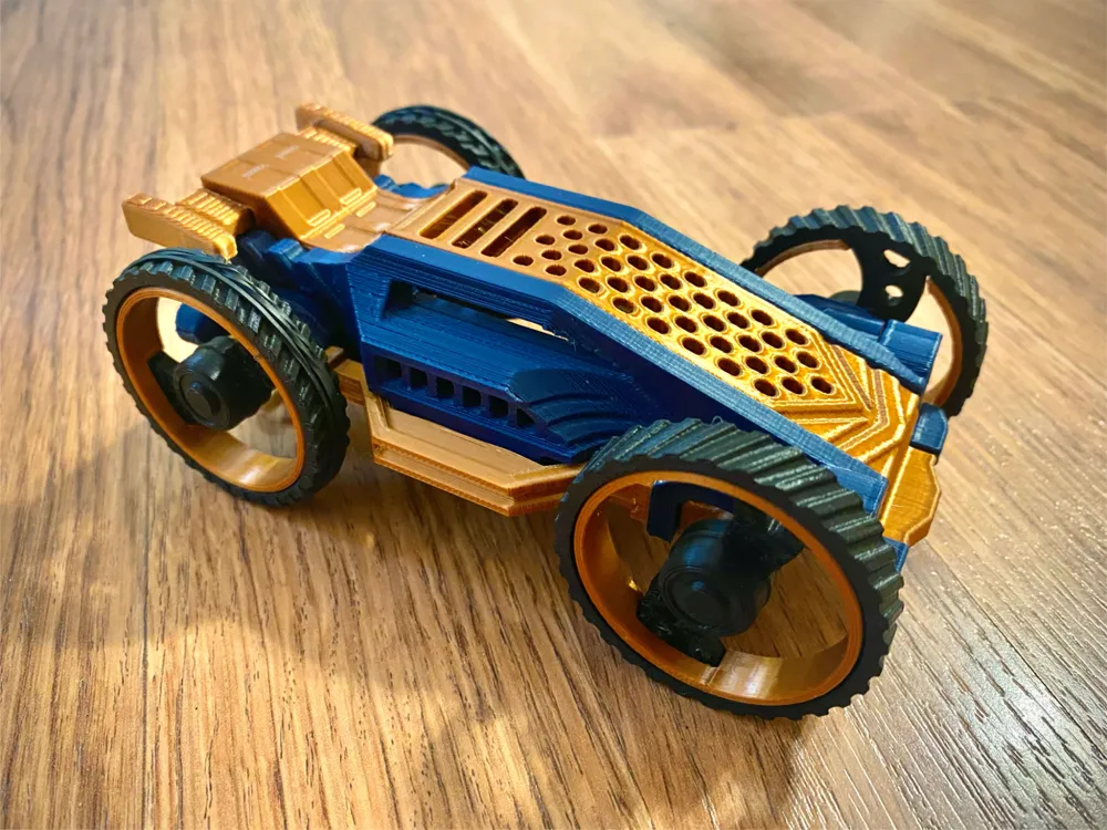 Rubber Band Racer by Entropy - MakerWorld