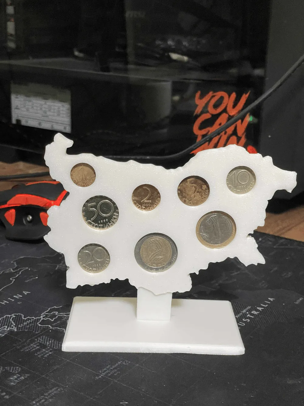 Bulgarian Coin Holder - Free 3D Print Model - MakerWorld