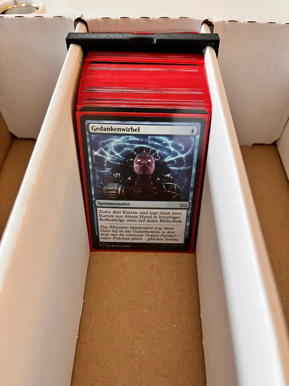 MTG / TCG Cardboard Box Divider - Free 3D Print Model - MakerWorld