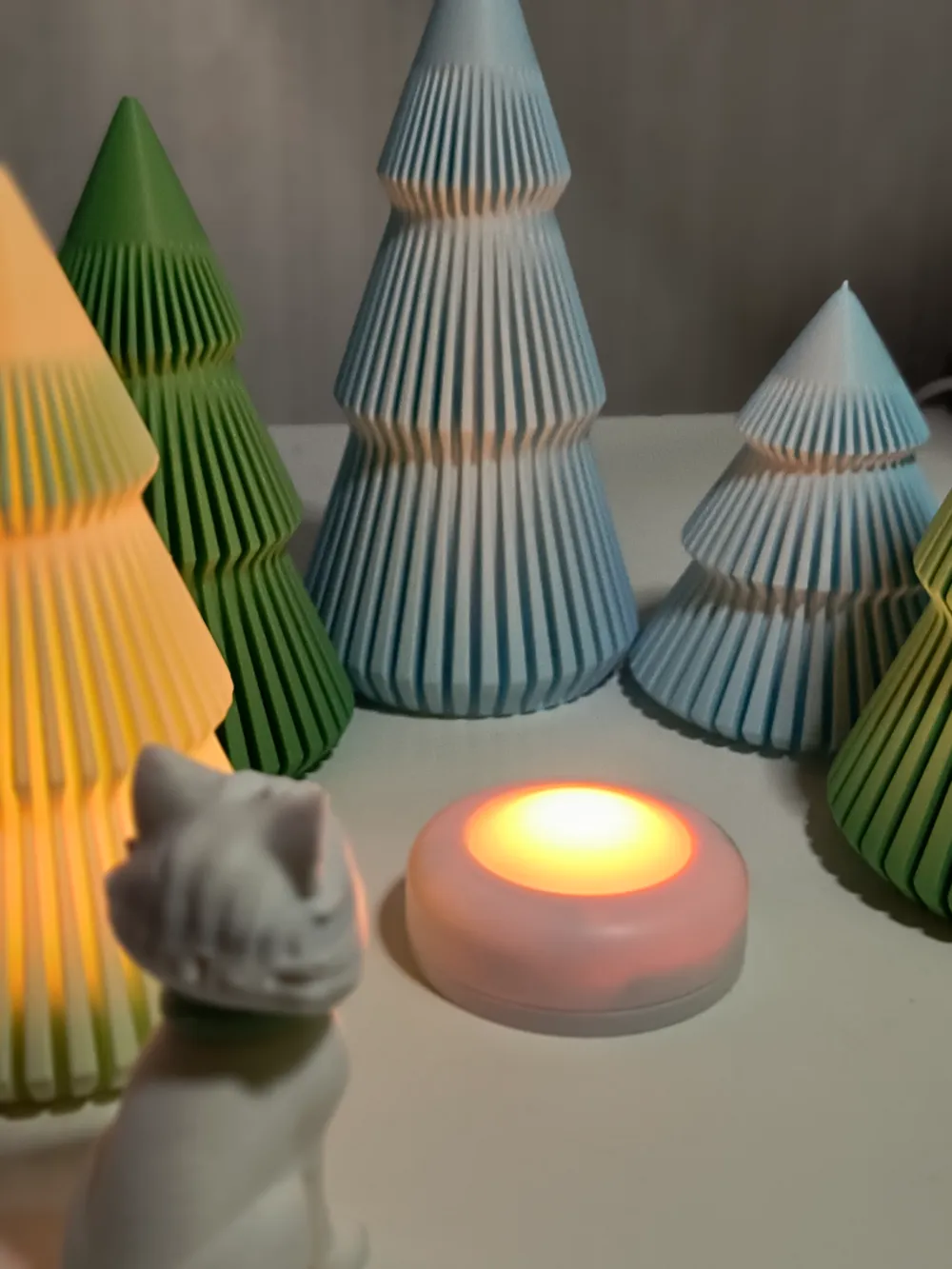 Christmas Tree for Bambu RGB Puck Light by JOLKA MakerWorld: Download ...