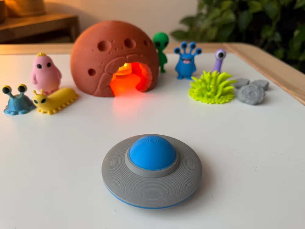 Flying saucer - UFO - Free 3D Print Model - MakerWorld