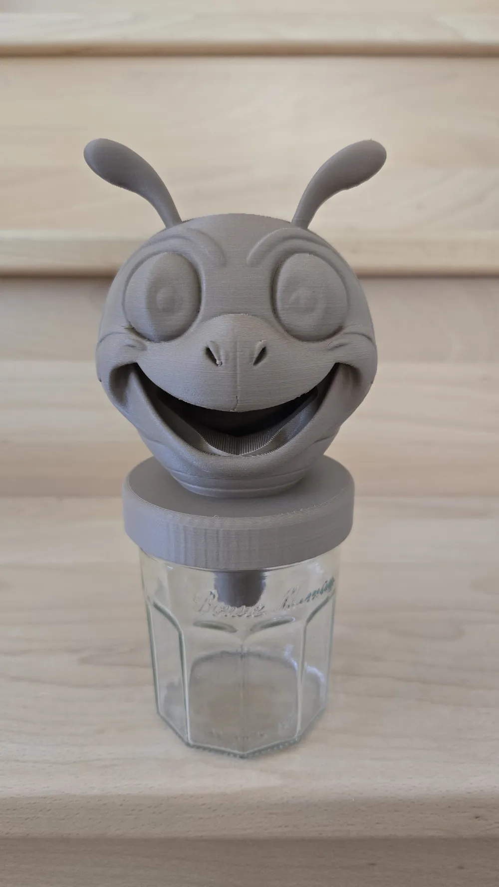 Wasp Trap – Smiling Wasp Head - Free 3D Print Model - MakerWorld