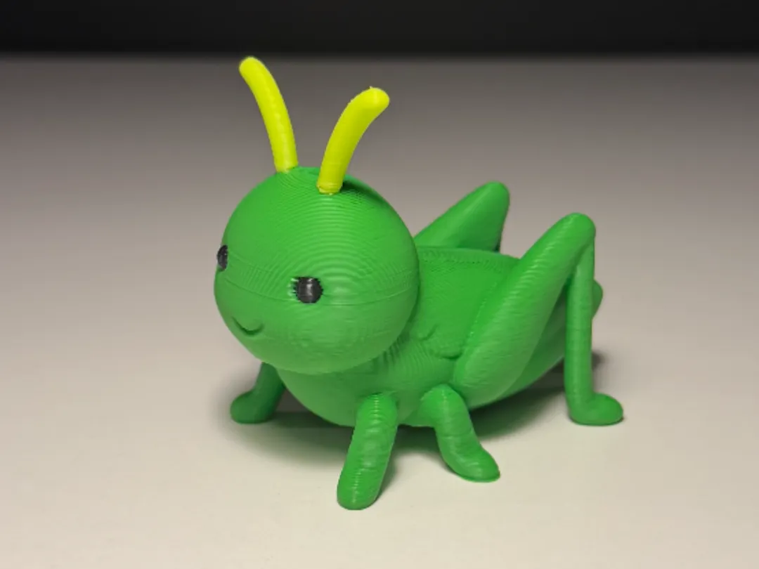 Cute Grasshopper - Free 3D Print Model - MakerWorld
