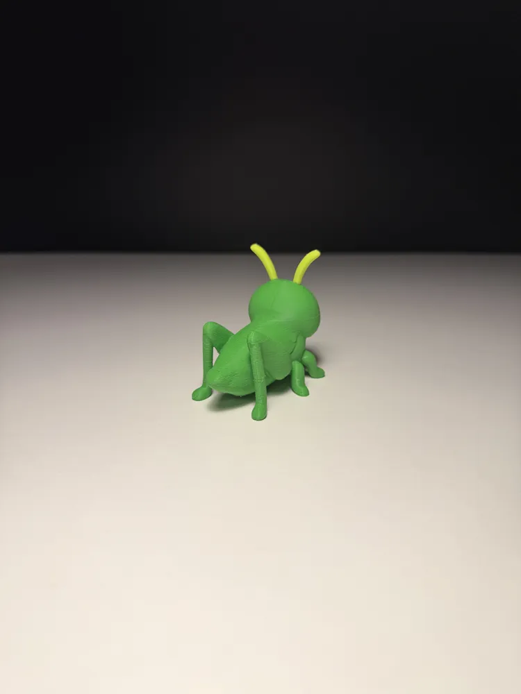 Cute Grasshopper - Free 3D Print Model - MakerWorld