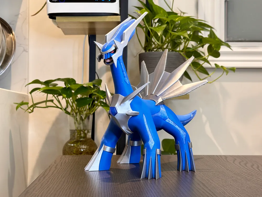 Dialga (Pokemon) Fully Disassembled 29cm tall by LCFigure - MakerWorld