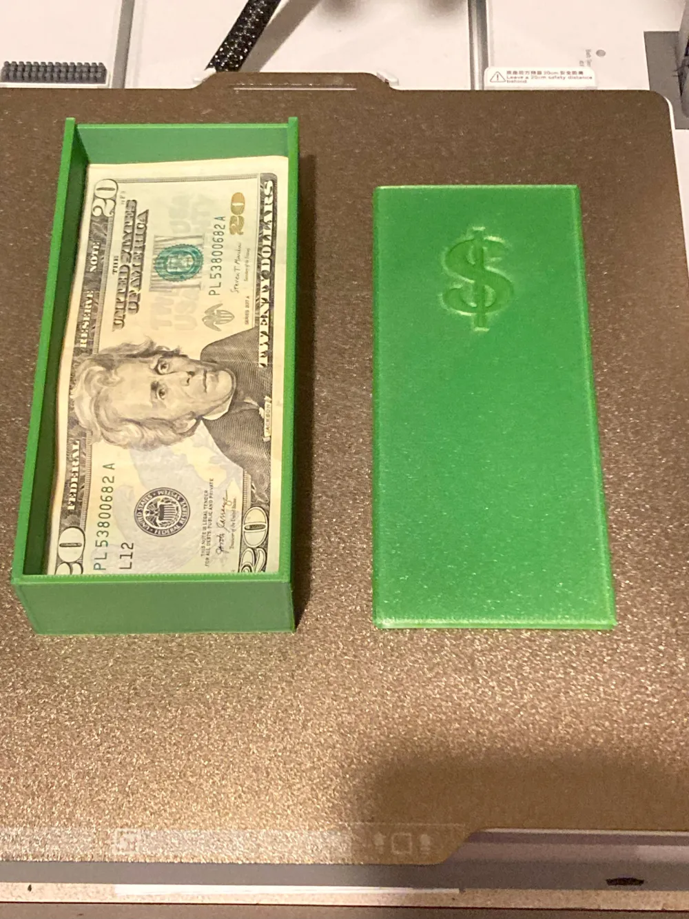 Sliding Money Box for USD by Goofy 3D MakerWorld: Download Free 3D Models