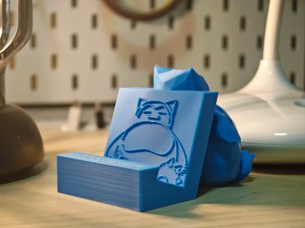 Snorlax Phone Stand by AtamiSquare - MakerWorld