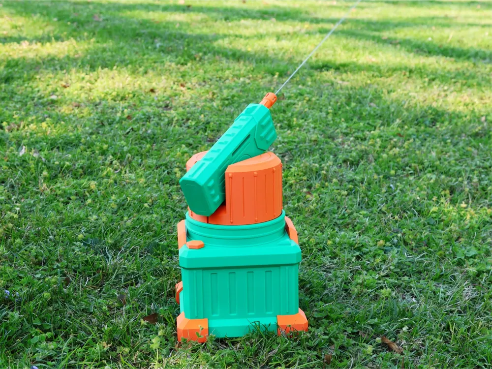 Remote Controlled Water Turret by MaKim MakerWorld: Download Free 3D Models