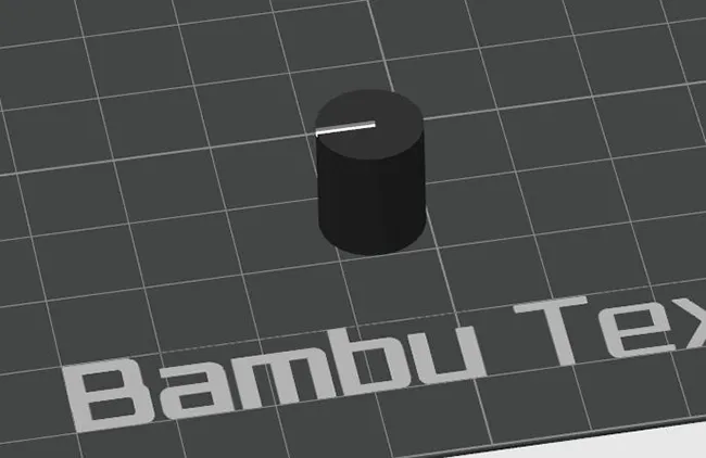 Uniden 760XLT volume knob by sa4bwm - MakerWorld