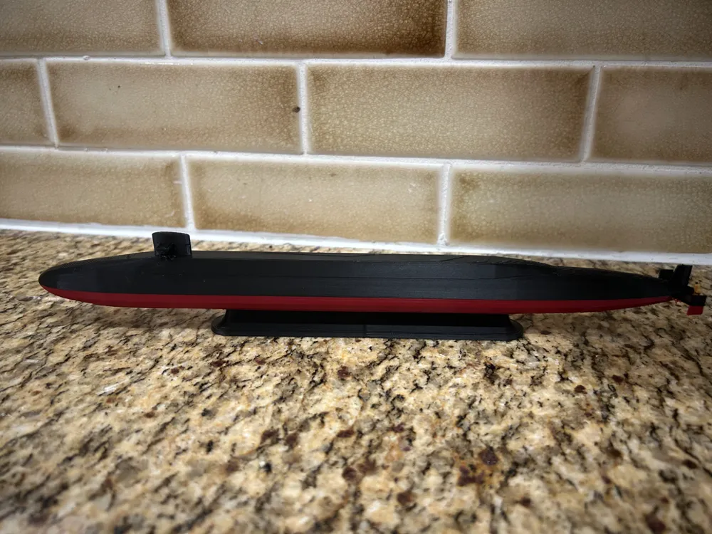 Ohio Class Submarine Display - Free 3D Print Model - MakerWorld