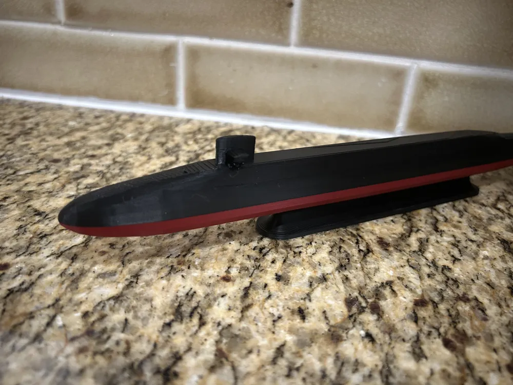Ohio Class Submarine Display - Free 3D Print Model - MakerWorld