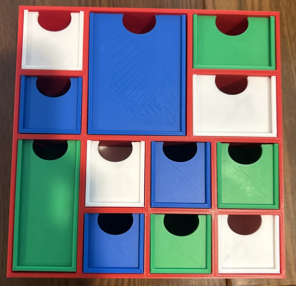 12 day advent calendar box - Free 3D Print Model - MakerWorld