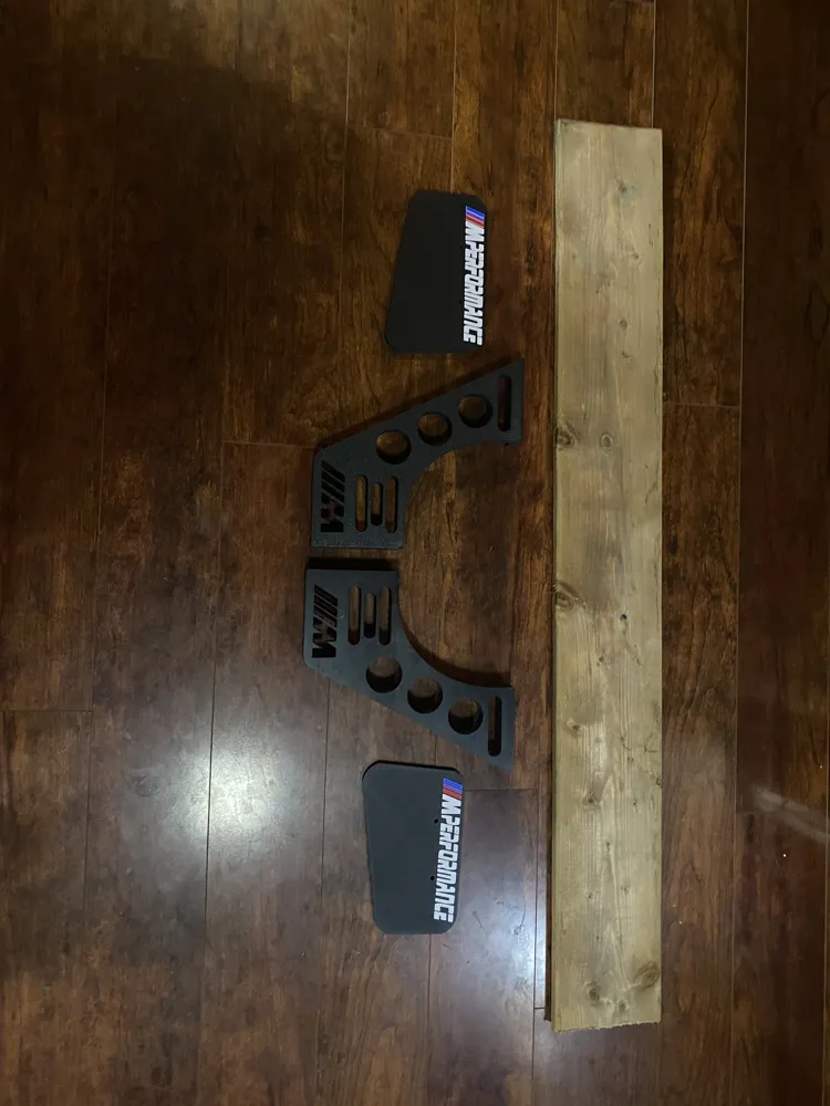 CAR WING WALL SHELF-5 END PLATE STYLES-2 BRACKET - Free 3D Print Model ...