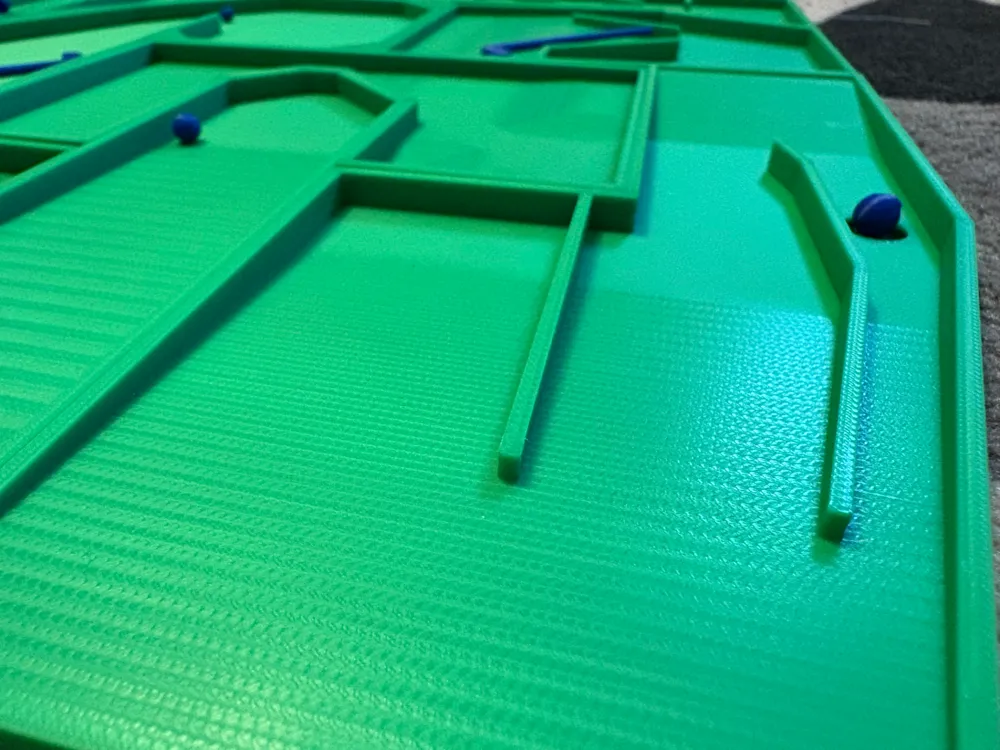 Classic Desktop Mini Golf Course - Free 3D Print Model - MakerWorld