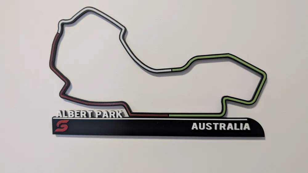 Australian Supercars - Race Tracks - Free 3D Print Model - MakerWorld