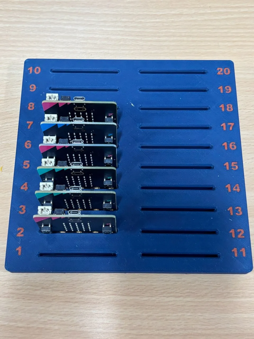 Gridfinity Rack for BBC Microbit Boards With Cases - Free 3D Print ...