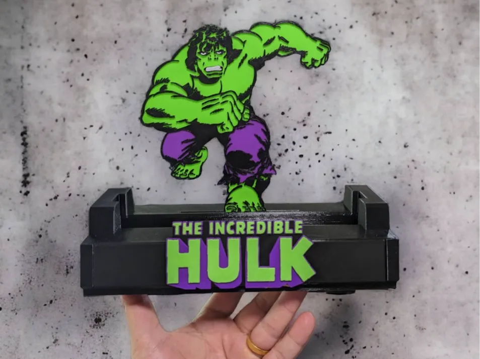 The Hulk Comic Book Stand - Graded Comics by standitupstore MakerWorld ...